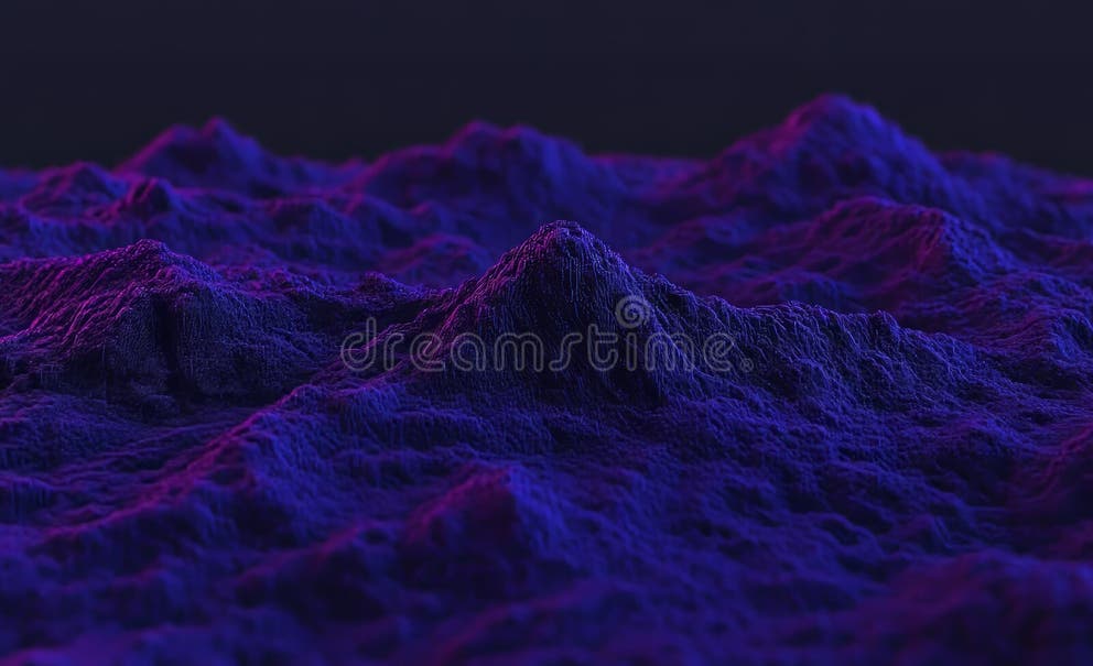 Digital Generation, Electronic Field, Processed Data Waves, Big Data ...