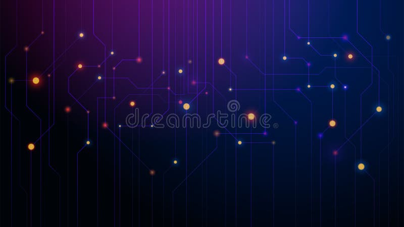 Digital Geometric Tech Future Elements Abstract Background Stock Vector ...