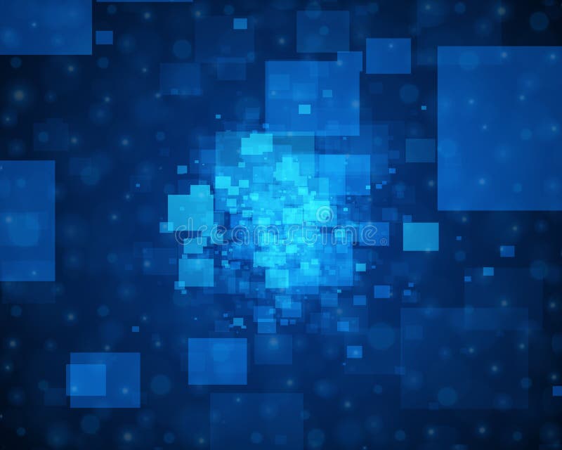 Digital Geometry Flow Matrix Blue Rectangle Figure Cyberspace Flash ...