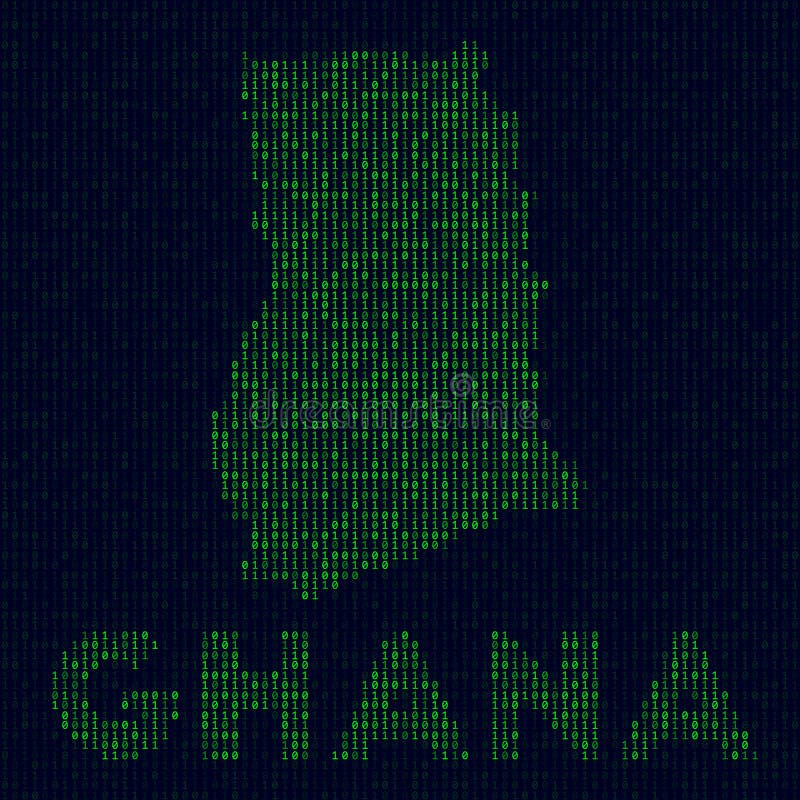 Digital Ghana logo. stock vector. Illustration of beauty - 171196305