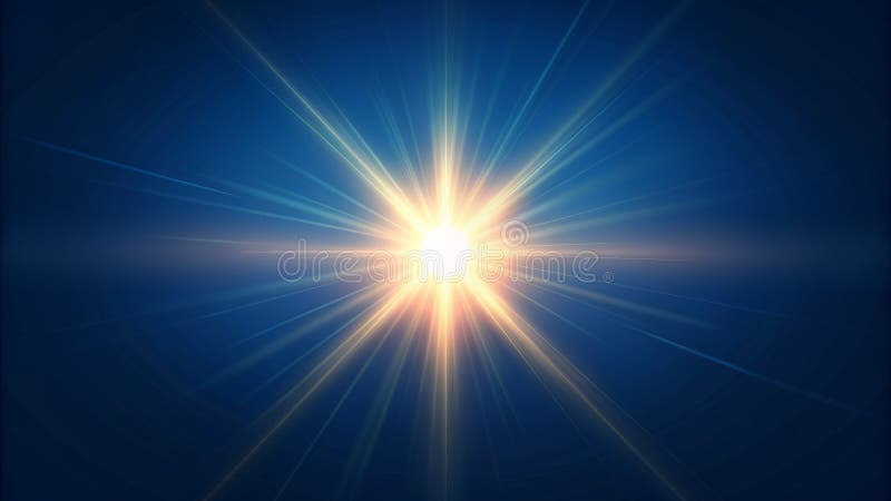 Digital Glare Texture for Photo Editing, Bright Star Effect with Rays ...