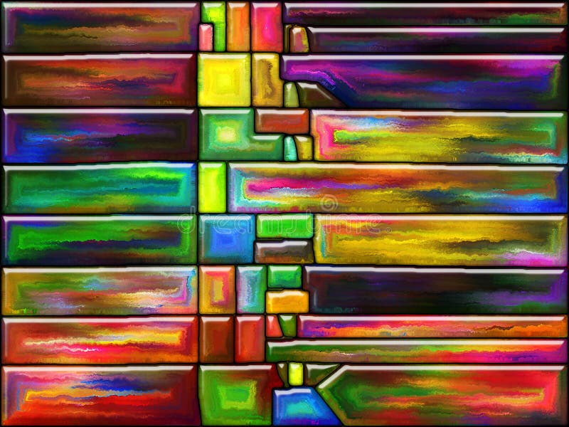 Digital Glass stock illustration. Illustration of painted - 87756595