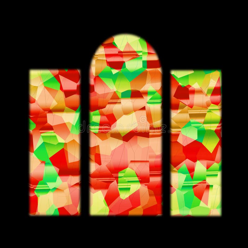 Digital Glass Window Picture. Image: 8834119