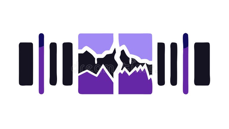 Digital Glitch Effect, Abstract Data Corruption, Cyber Art, Vector ...