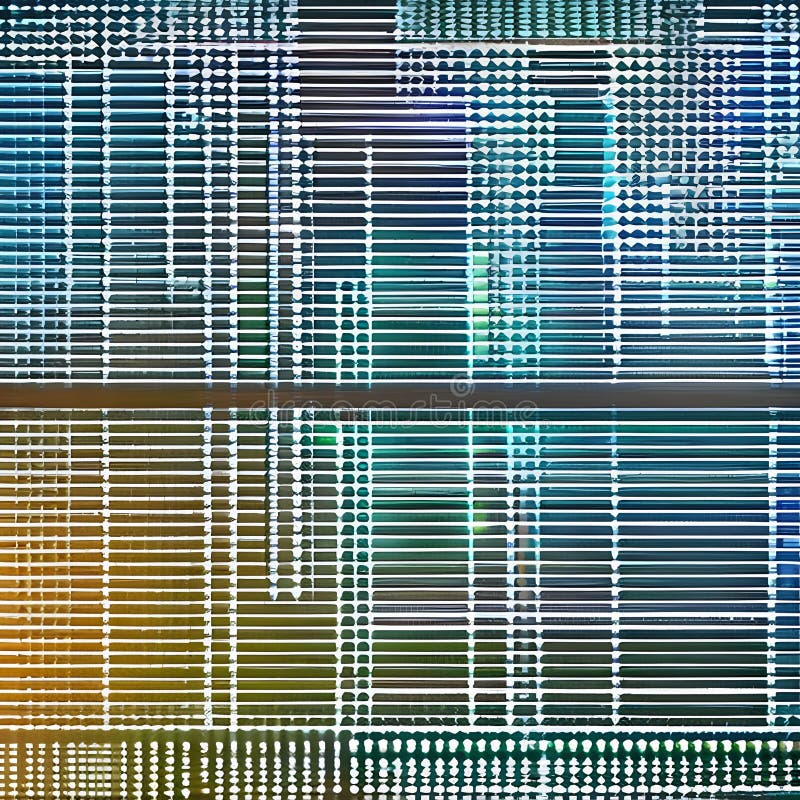 A Digital Glitch Effect Overlaying a Circuit Board Pattern, Symbolizing ...
