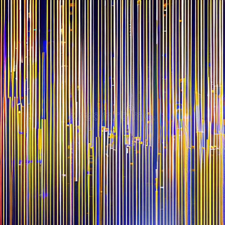 A Digital Glitch Effect Overlaying a Futuristic Circuit Board Pattern ...