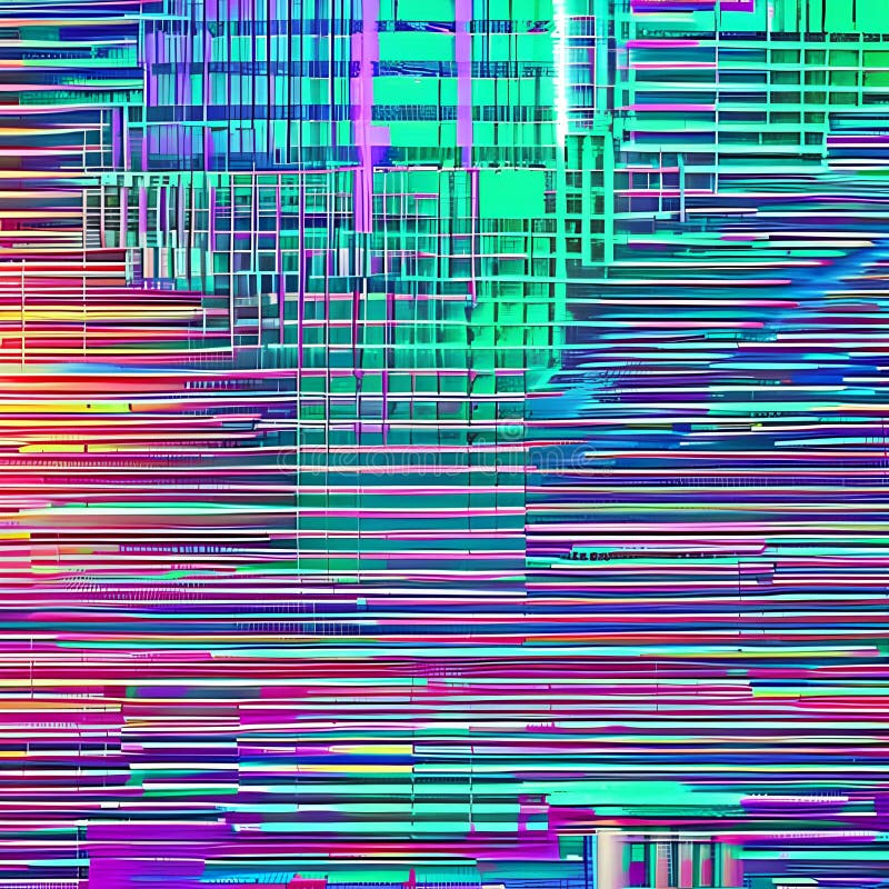 33 Digital Glitch: a Futuristic and Technological Background Featuring ...