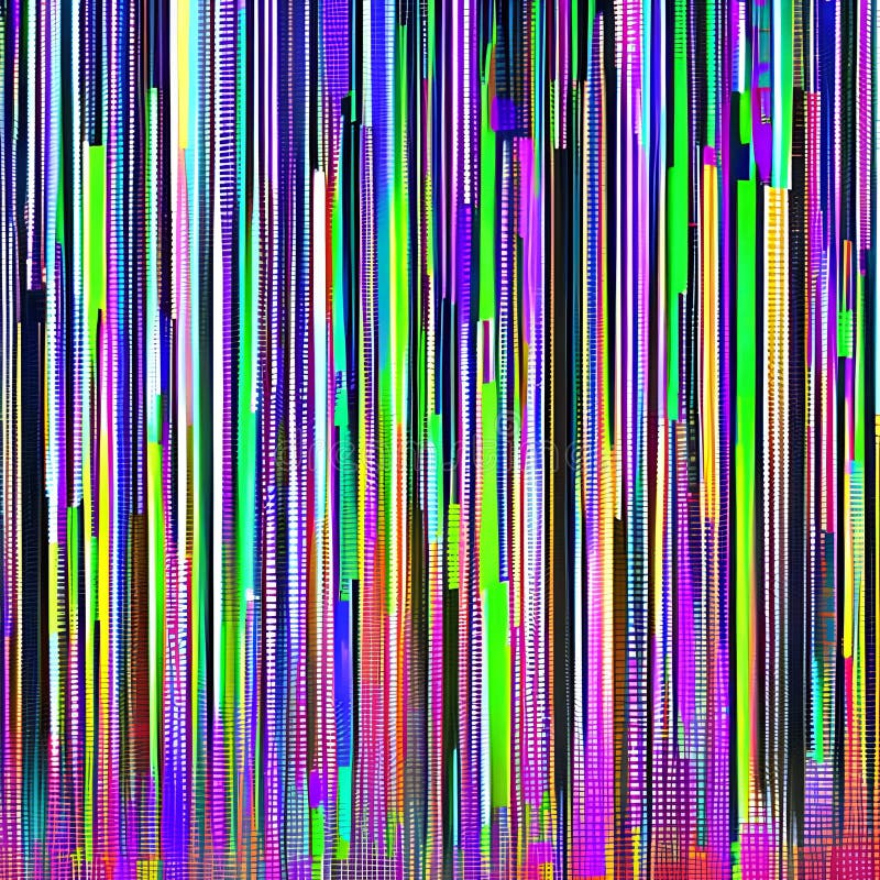 390 Digital Glitch: a Glitchy and Digital-inspired Background Featuring ...