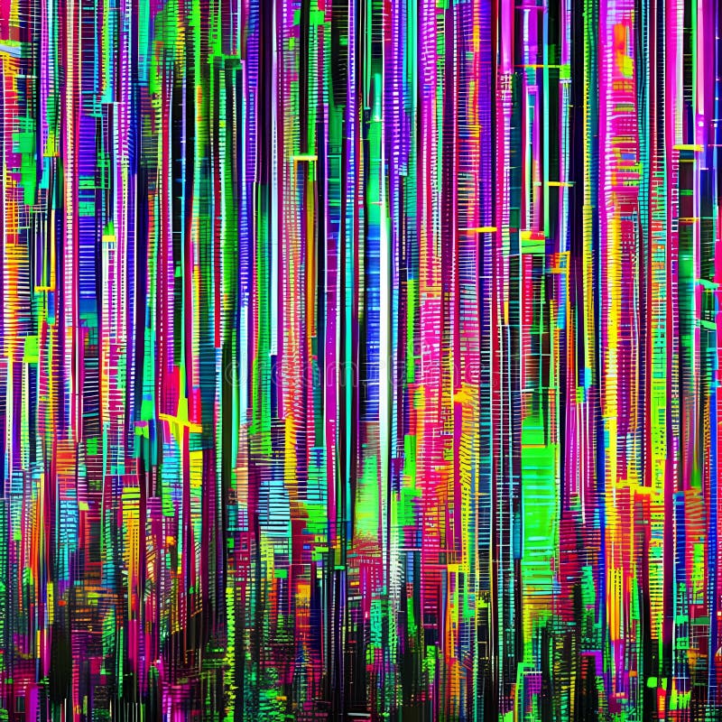390 Digital Glitch: a Glitchy and Digital-inspired Background Featuring ...