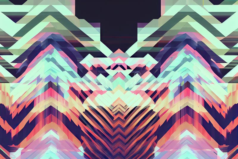 A Digital Glitch that Reveals Patterns and Shapes when Slowed Down ...