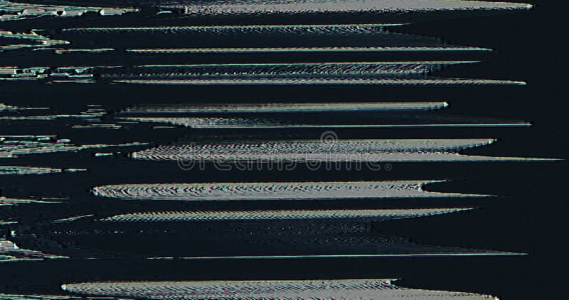 Vhs Distortion Texture Glitch Art Fuzzy Artifacts Stock Video - Video ...