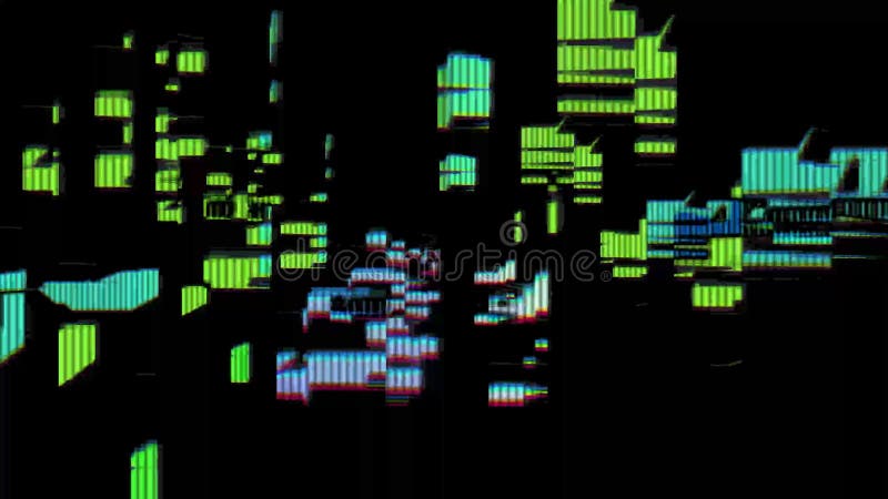 Digital Glitch Transition Pack Stock Footage - Video of stripes, grunge ...