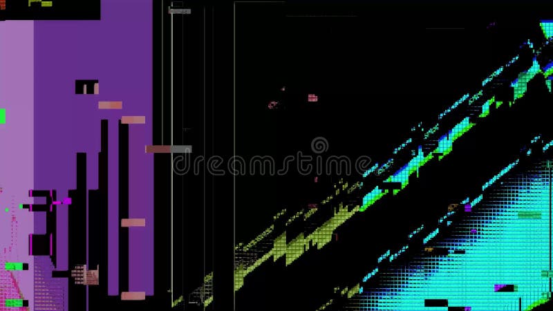 Digital Glitch Transition Pack Stock Footage - Video of overlay, signal ...