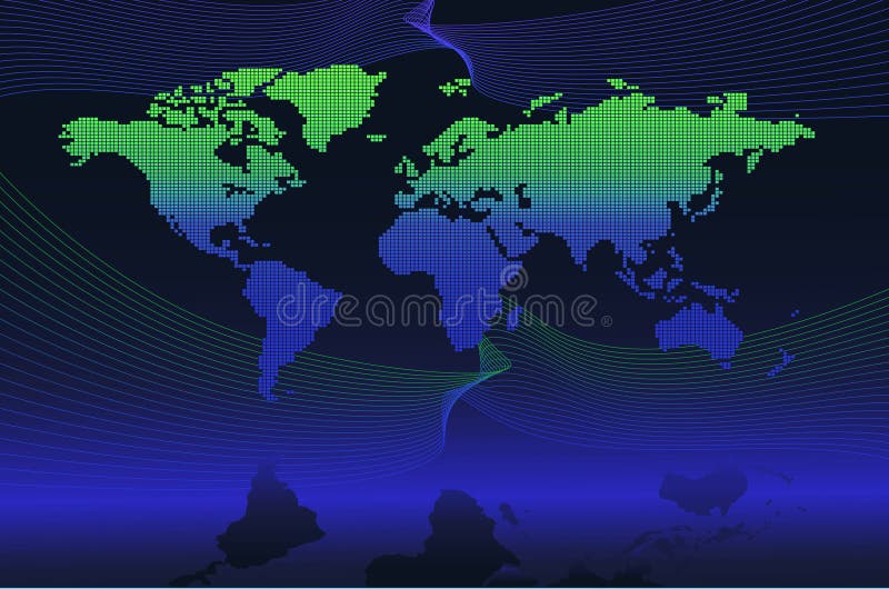 Digital Global Map Stock Illustrations – 150,203 Digital Global Map ...