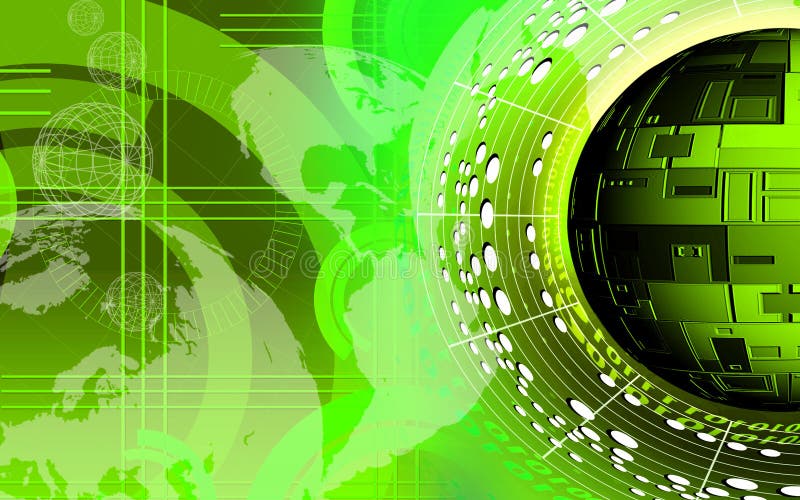 Global design background stock vector. Illustration of futuristic - 6137378