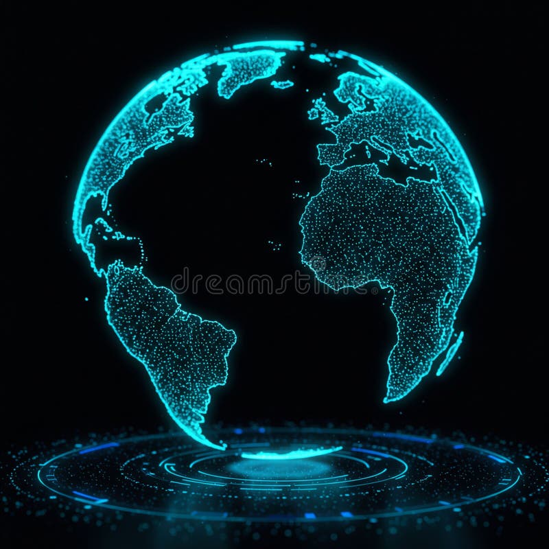 Blue Particle Matrix Stock Illustrations – 7,591 Blue Particle Matrix ...
