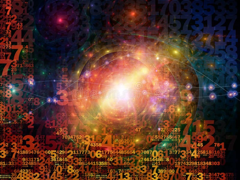 Glow of Digital Grid stock photo. Image of geometry, background - 74109418