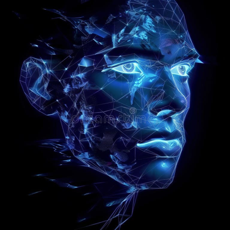 Polygons Male Face Stock Illustrations – 75 Polygons Male Face Stock ...