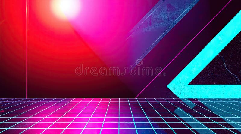 Digital Glowing Colorful Tech Background that Evokes Data Transmission ...