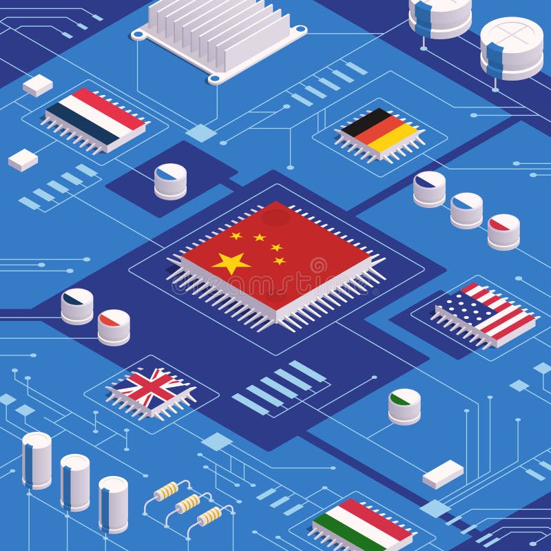 Digital Government Concept stock vector. Illustration of digital ...