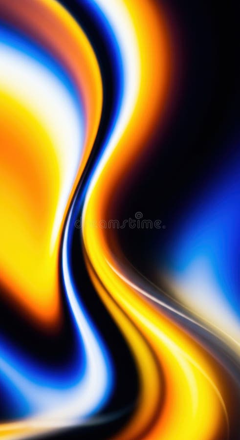 Digital Gradient Fluid Motion, Sleek and Futuristic Aesthetic Stock ...