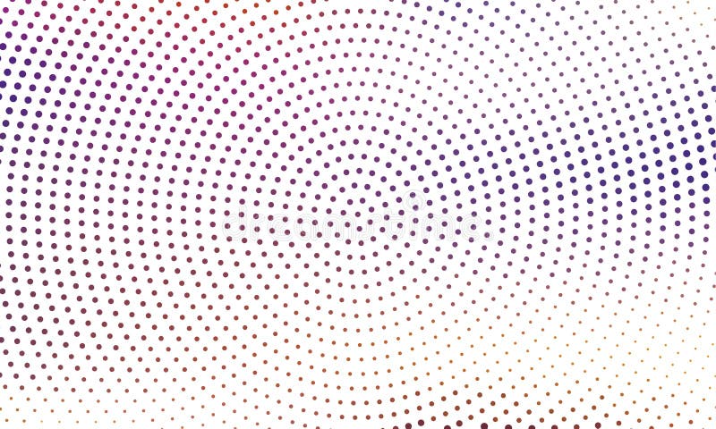 Digital Gradient with Points. Abstract Futuristic Panel. Dotted ...