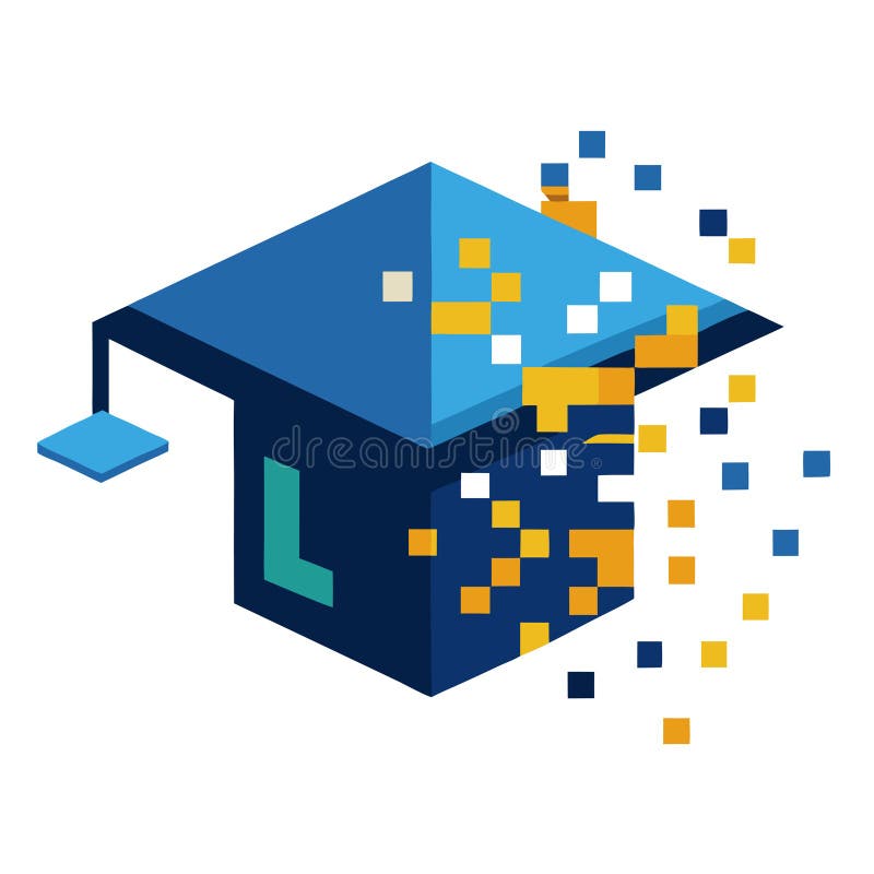 Blue Digital Graduation Stock Illustrations – 2,845 Blue Digital ...