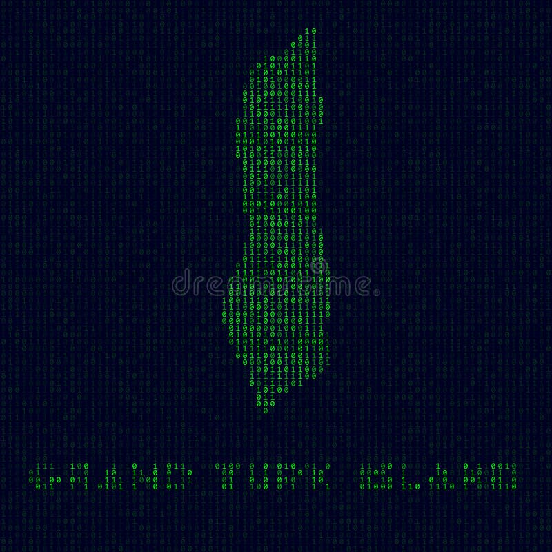 Digital Grand Turk Island Logo. Stock Vector - Illustration of design ...