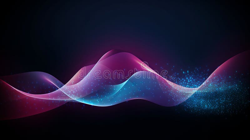 Digital Graphic Abstract Background for Technological Processes, Neural ...