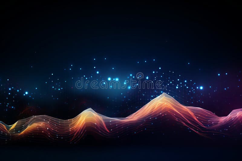 Digital Graphic Abstract Background for Technological Processes, Neural ... Digital Graphic Abstract Background for Technological Processes, Neural ...
