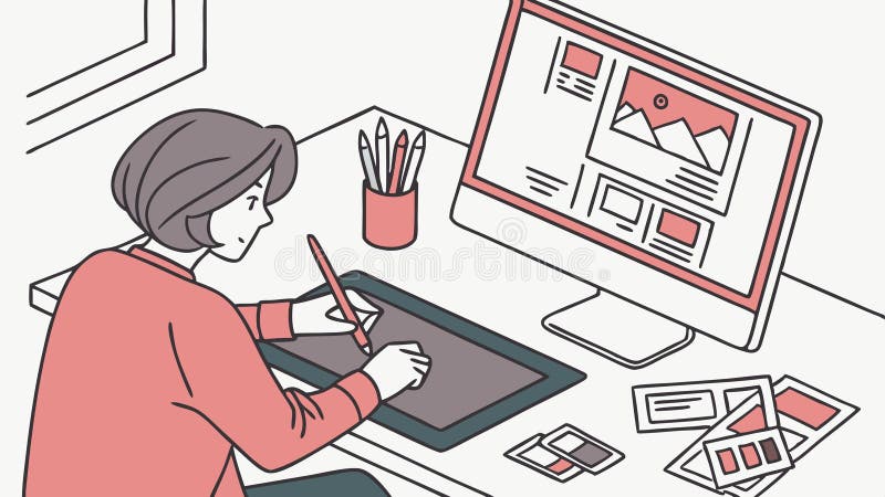 Multimedia Graphic Designer Stock Illustrations – 1,891 Multimedia Graphic Designer Stock ...