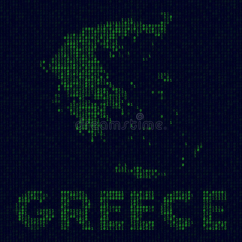 Digital Greece logo. stock vector. Illustration of modern - 170799340