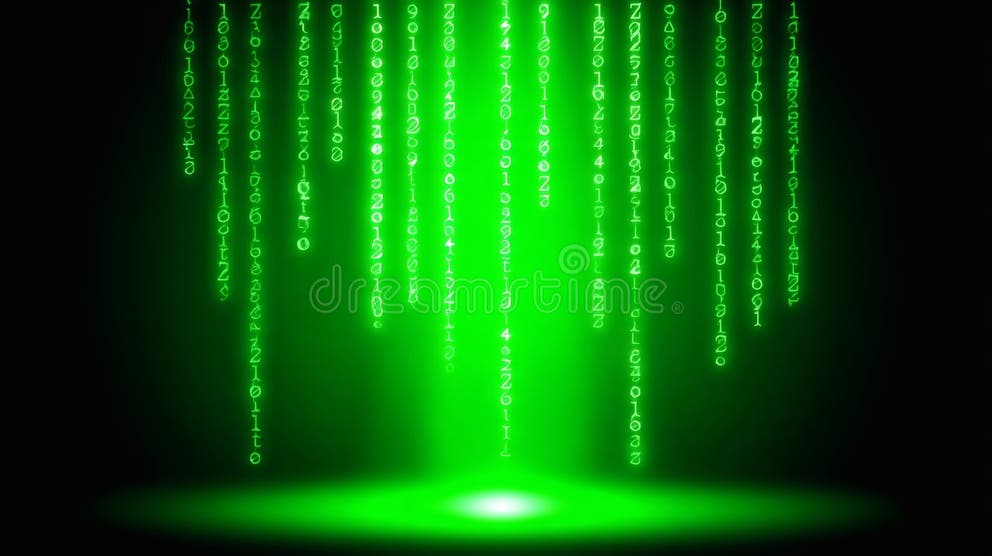 Falling Digital Stream Stock Illustrations – 3,569 Falling Digital ...