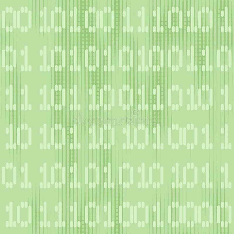 Digital Green Seamless Background with Numbers Stock Vector ...