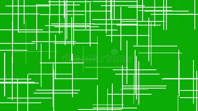 Digital Grid Lines Motion Graphics with Green Screen Background Stock ...