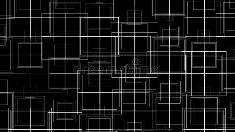 Digital Grid Lines Motion Graphics with Night Background Stock Footage ...