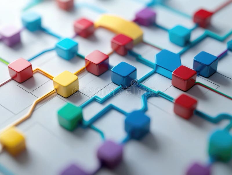 Digital Grid of Pixels stock image. Image of graphics - 363763109