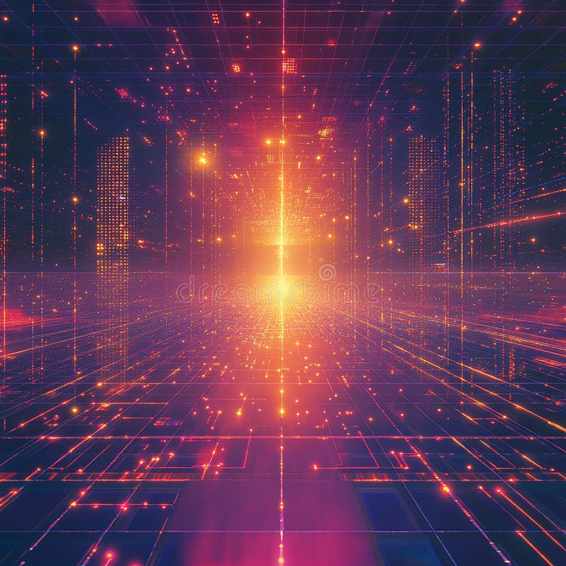 Digital Grid World: an Abstract Representation of Connectivity Stock ...