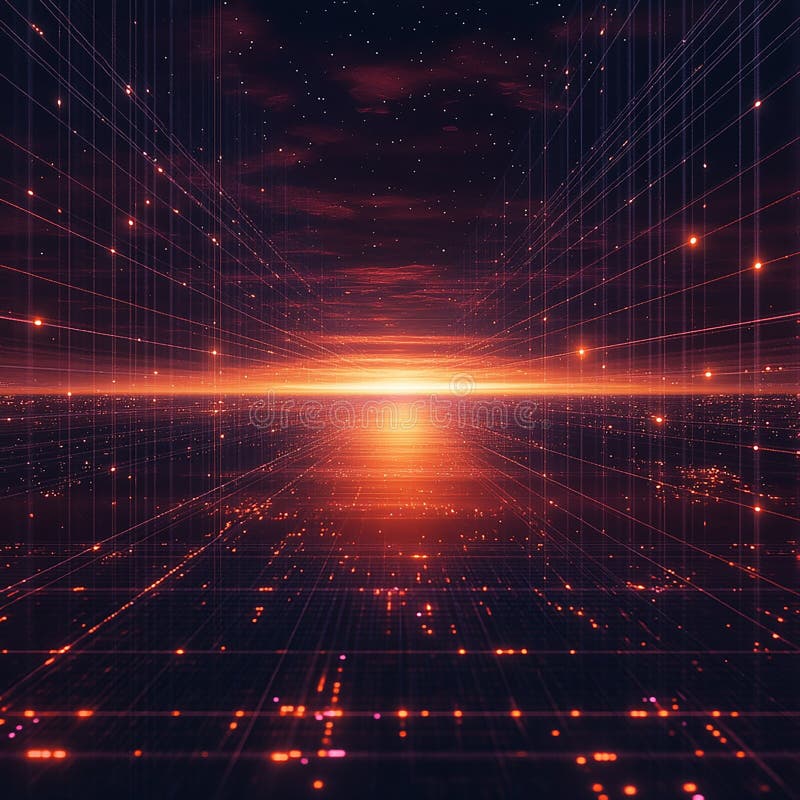 Digital Grid World: an Abstract Representation of Connectivity Stock ...