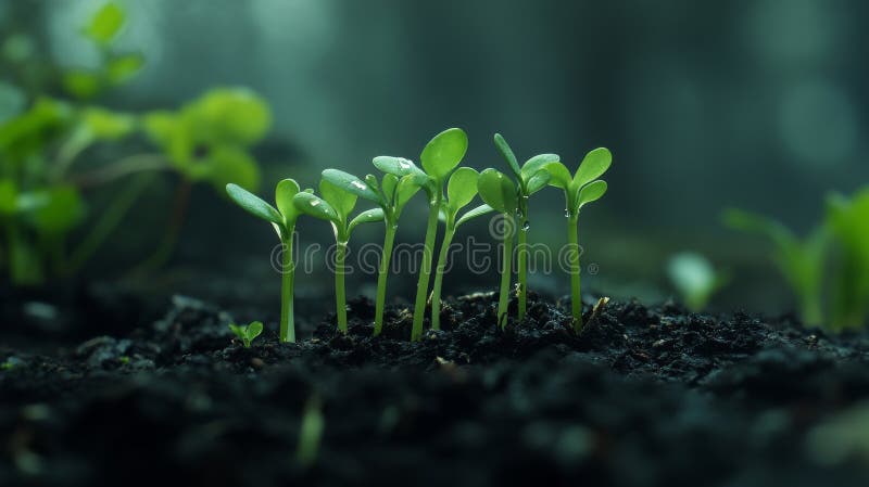 A Digital Growth Chart Symbolizing Business and Data is Accompanied by ...