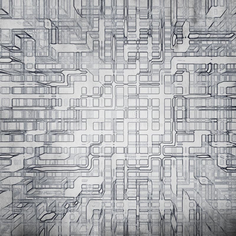 Digital Grunge Surface in Yellow Tones. Random Paint Splashes on Paper ...