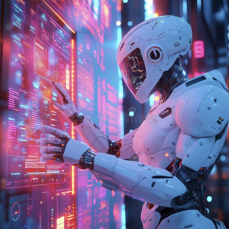 Digital Guardian Robot Protecting Data Streams with Holographic ...