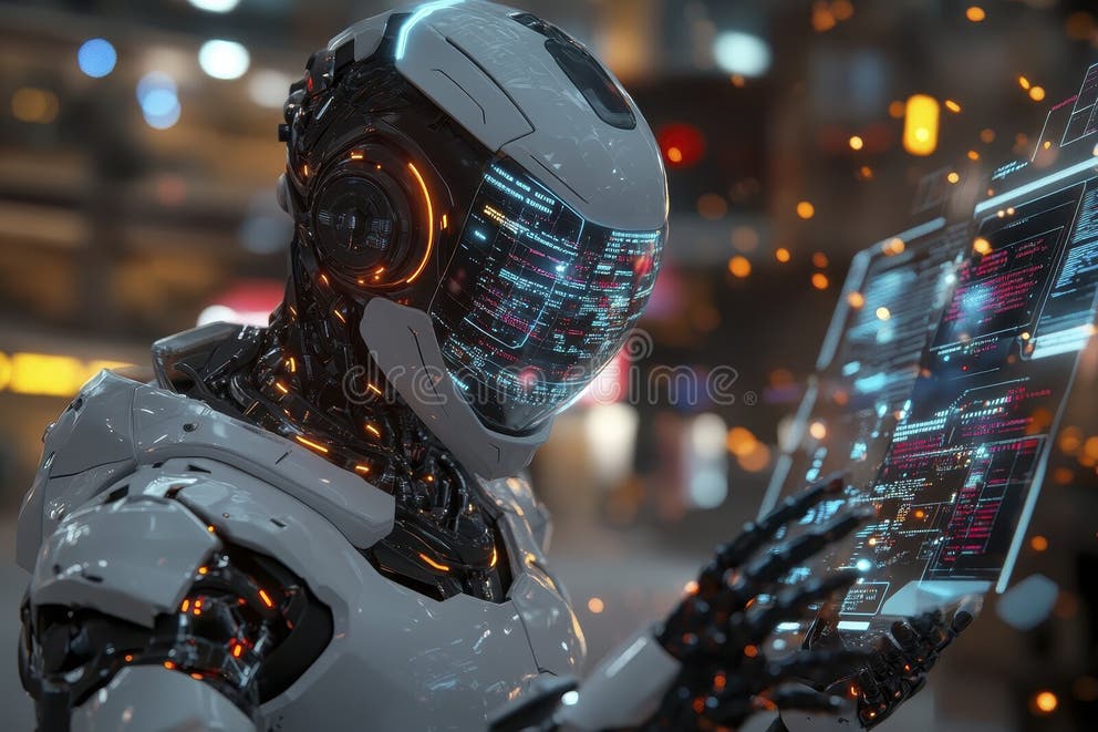 Digital Guardian Robot Protecting Data Streams with Holographic ...