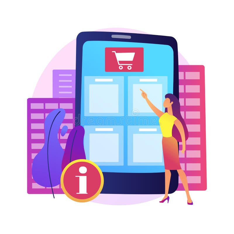 Digital Guide Abstract Concept Vector Illustration. Stock Vector ...