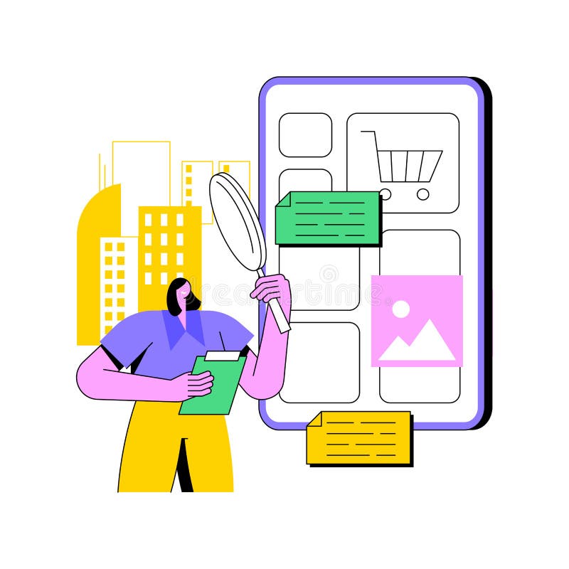 Digital Guide Abstract Concept Vector Illustration. Stock Vector ...