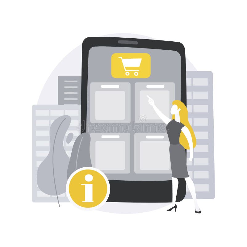 Digital Guide Abstract Concept Vector Illustration. Stock Vector ...