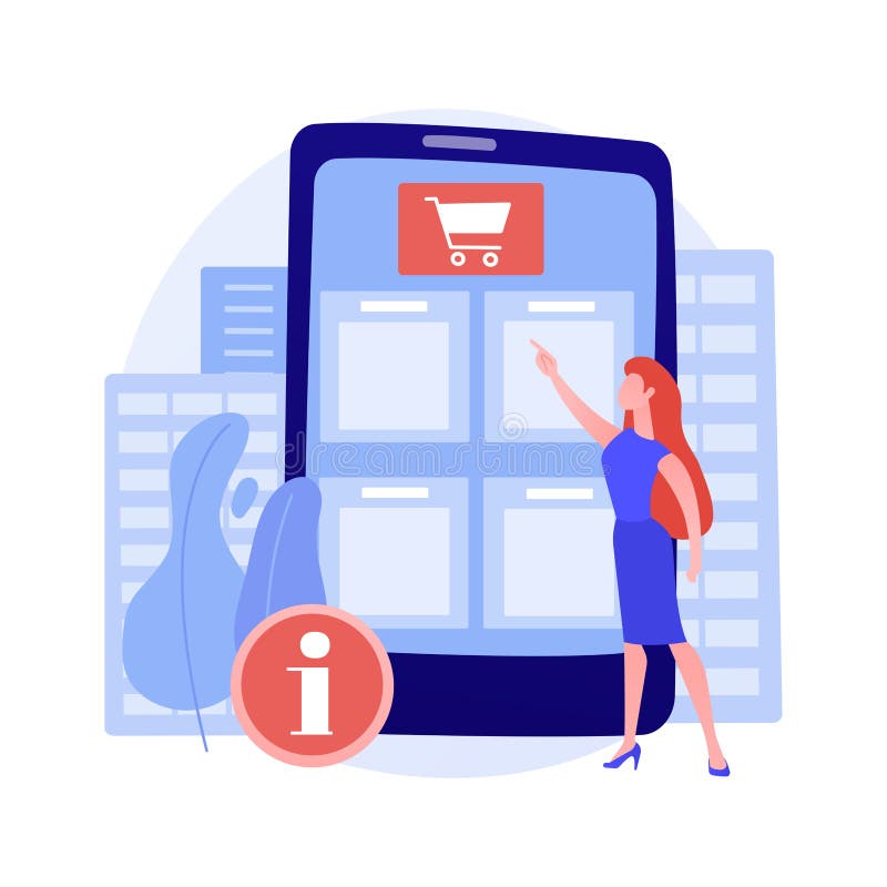 Digital Guide Abstract Concept Vector Illustration Stock Vector ...