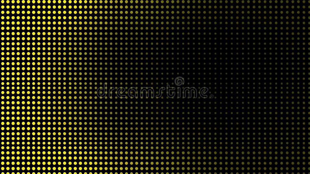 Digital Halftone Effect Pattern Stock Illustration - Illustration of ...