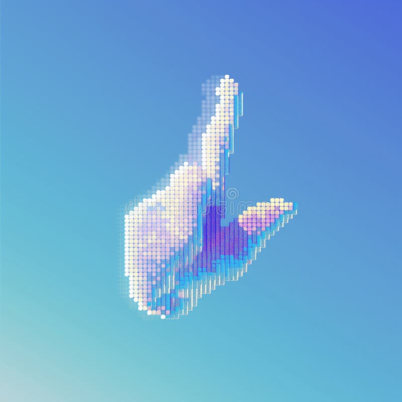 Digital Hand Cursor Concept Stock Photo - Image of digital ...