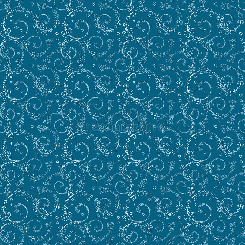 Digital Hand Draw Abstract Line Art Pattern, Design Suitable for ...